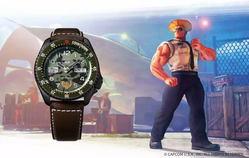 Seiko 5 Sports x Street Fighter V udgivet, og de er vilde 743_8