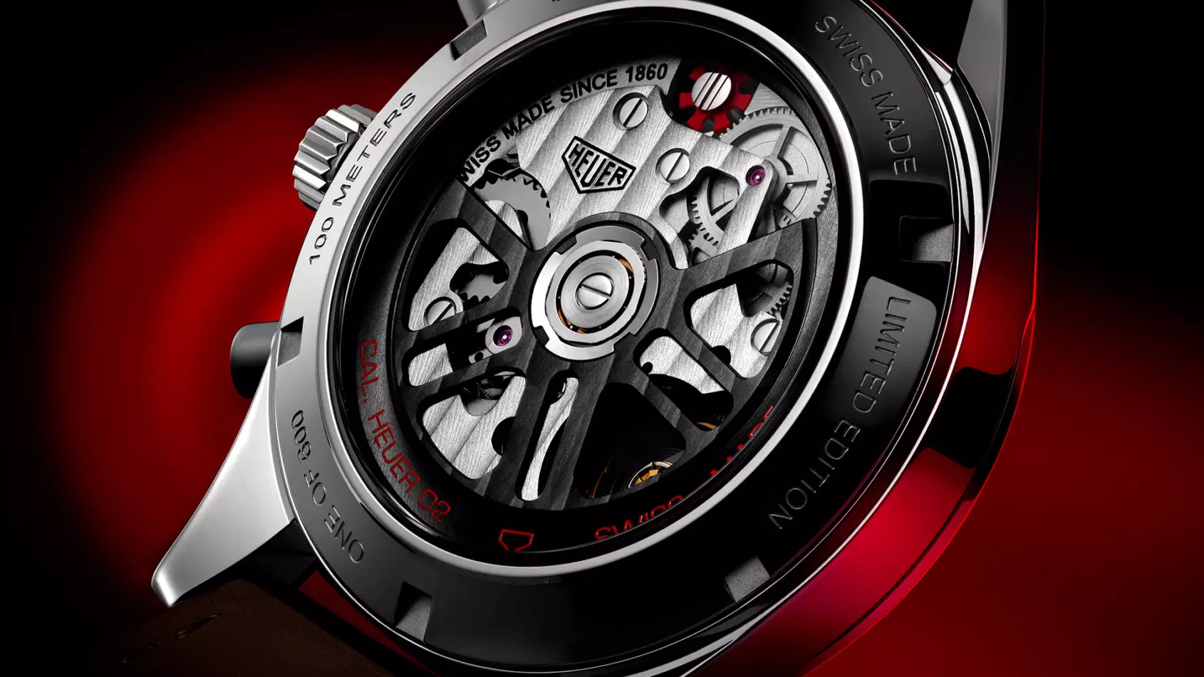 VİDEO: TAG Heuer Carrera Red Dial Limited Edition 7974_3