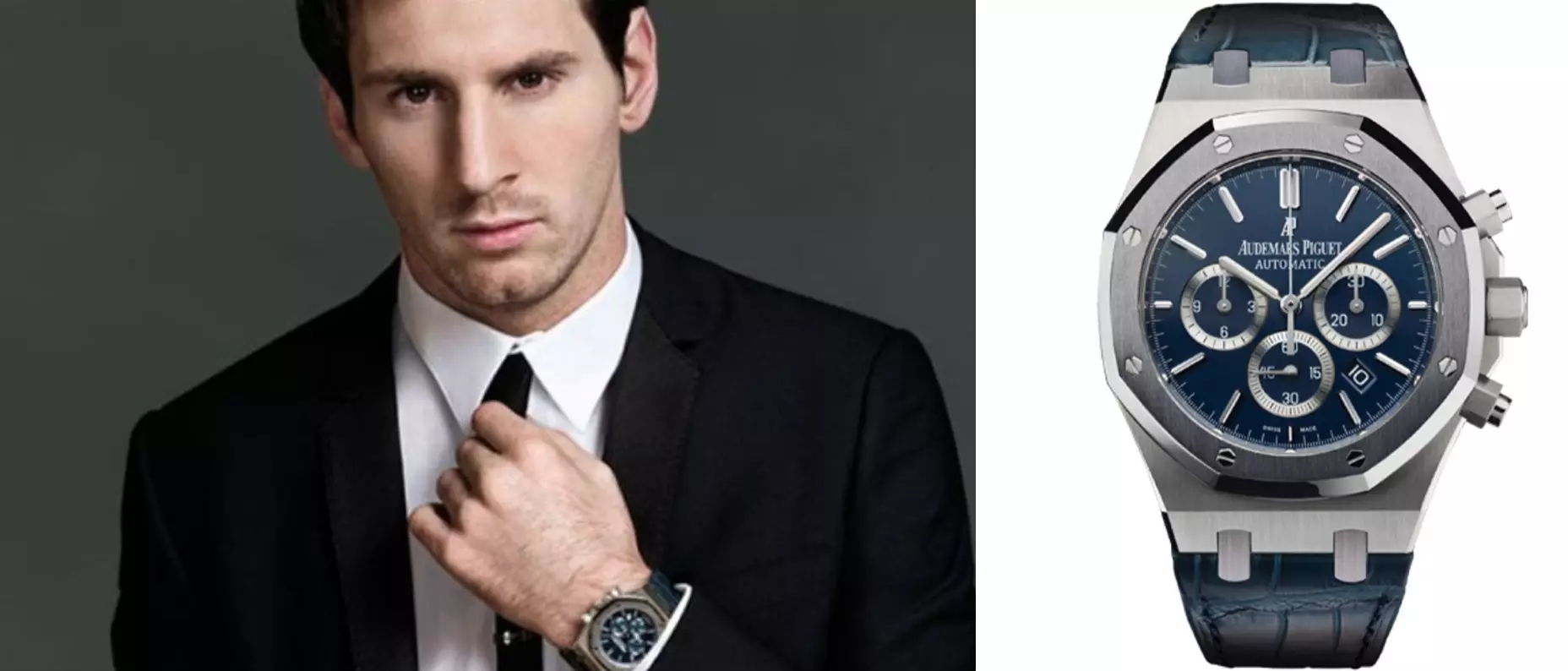 Cristiano Ronaldo Lionel Messi relojes Rolex Audemars Piguet