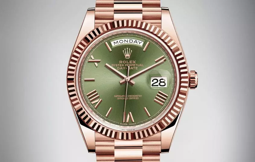 Rolex-DD40-xanh lục