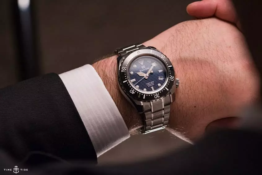 „Grand Seiko Hi-Beat 36000“ profesionalus 600 m naras: paleisk žvėrį – vaizdo įrašo apžvalga 8322_1