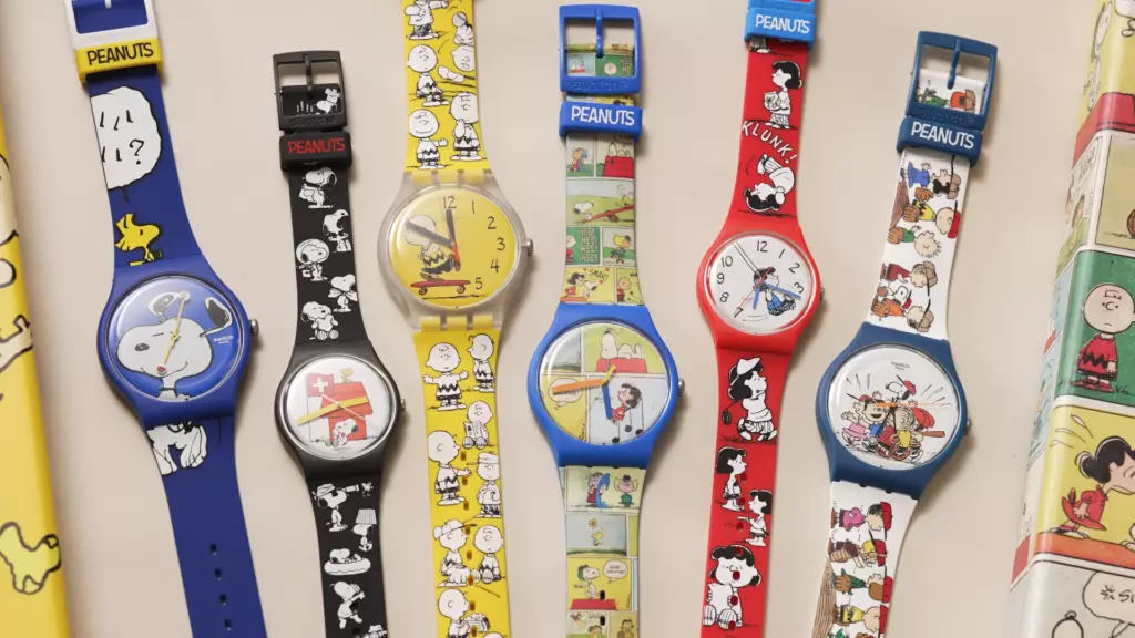 Swatch x Peanuts kolleksiyası Snoopy və Charlie Brown saatlarını təqdim edir