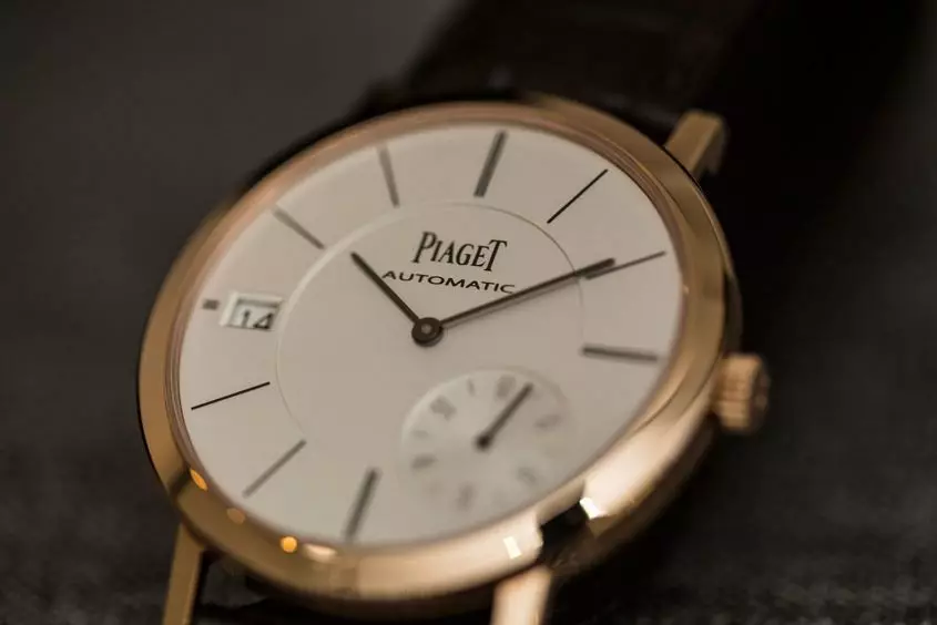 Piaget Altiplano 40 mm Ultra-Plate Date Or Rose Revue d'une semaine 8575_5