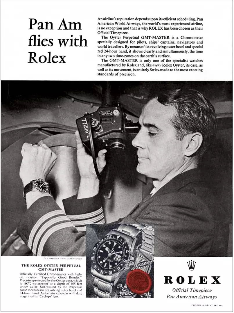 ЗНАЧКІ: як Rolex GMT-Master вызначыў стыль джэтсэта 9960_3
